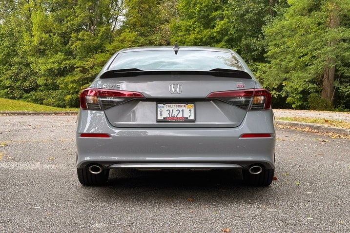 Civic si rear store